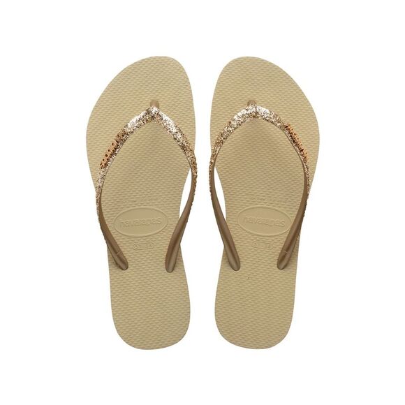 Havaianas | Shoes | Nwt Havaianas Womens Beige Slim Ii Round Toe Slip ...